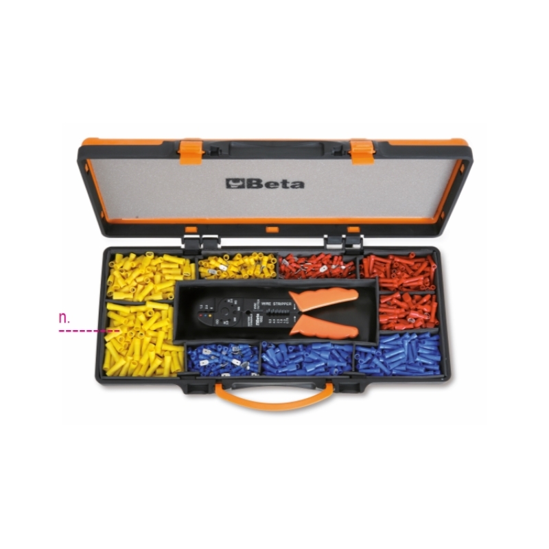 Beta 016020045 1602/C9 Cabling Pliers + 450 Terminals