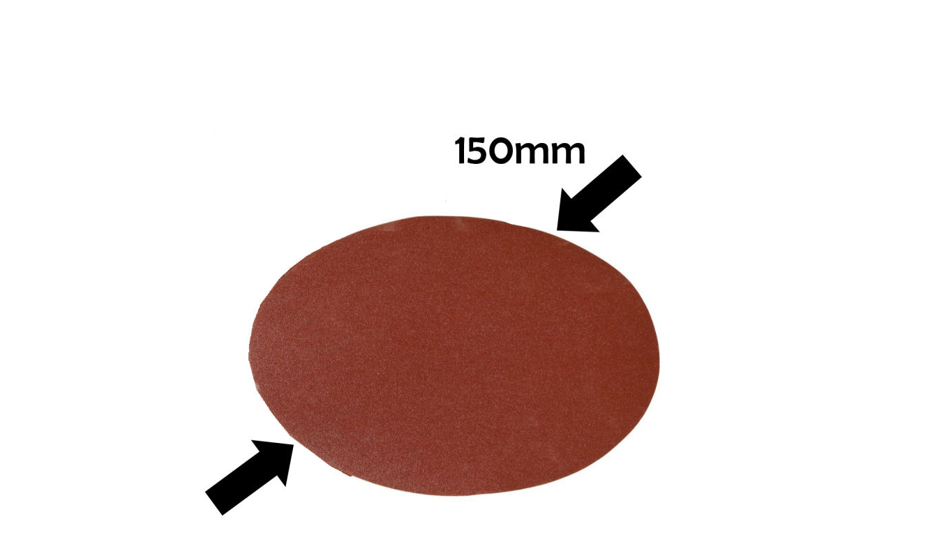 Tendotools 370123 Sanding disc 150mm self-adhesive K120