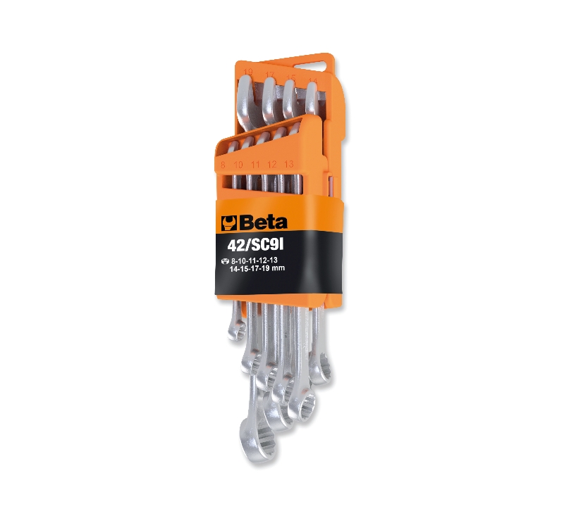 Beta 000421088 - 42NEW/SC9E Series-9-piece 8 to 19 mm 12-point angled ...