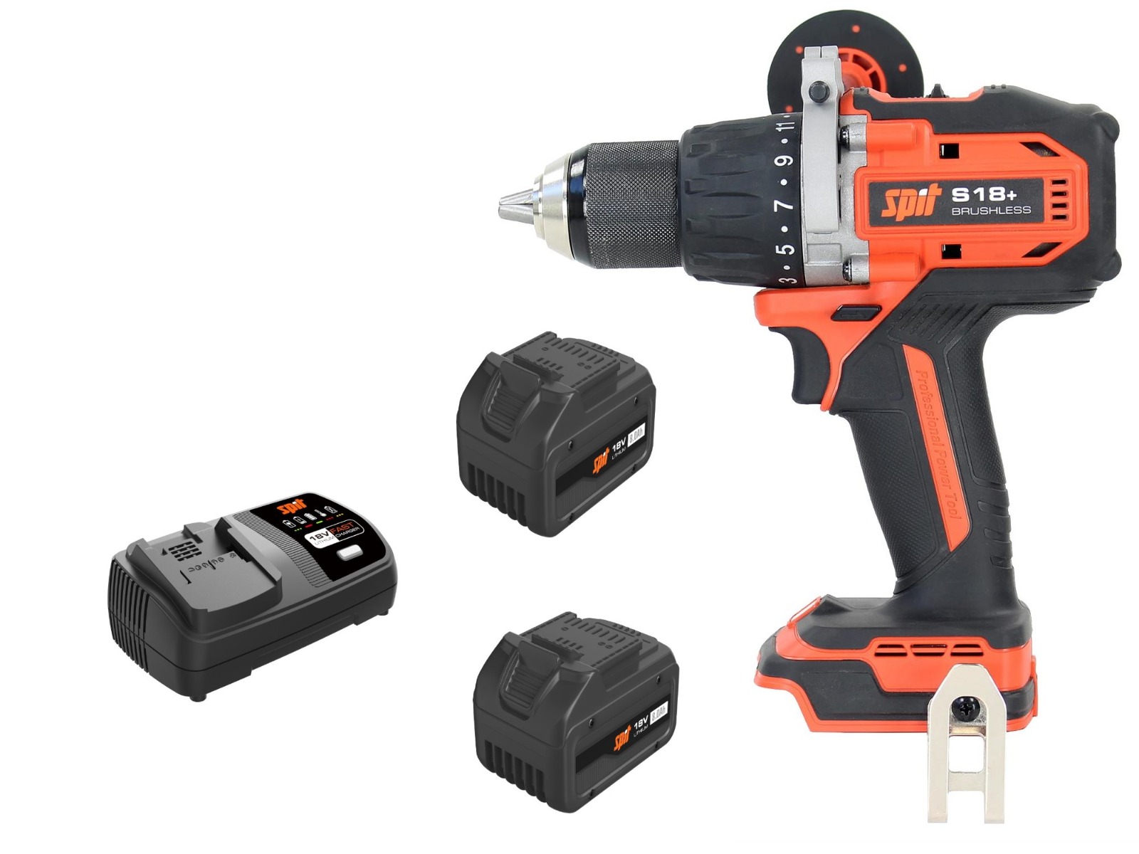 Spit 695964 S18+ Accu Hammer Drill 18V 8.0Ah Li-Ion