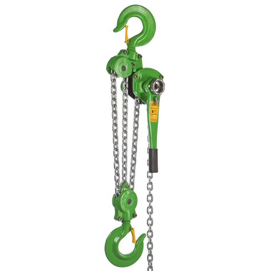Delta DC.0.0859003 GREEN - Ratchet hoist - 9 tons - with 3 meters ...