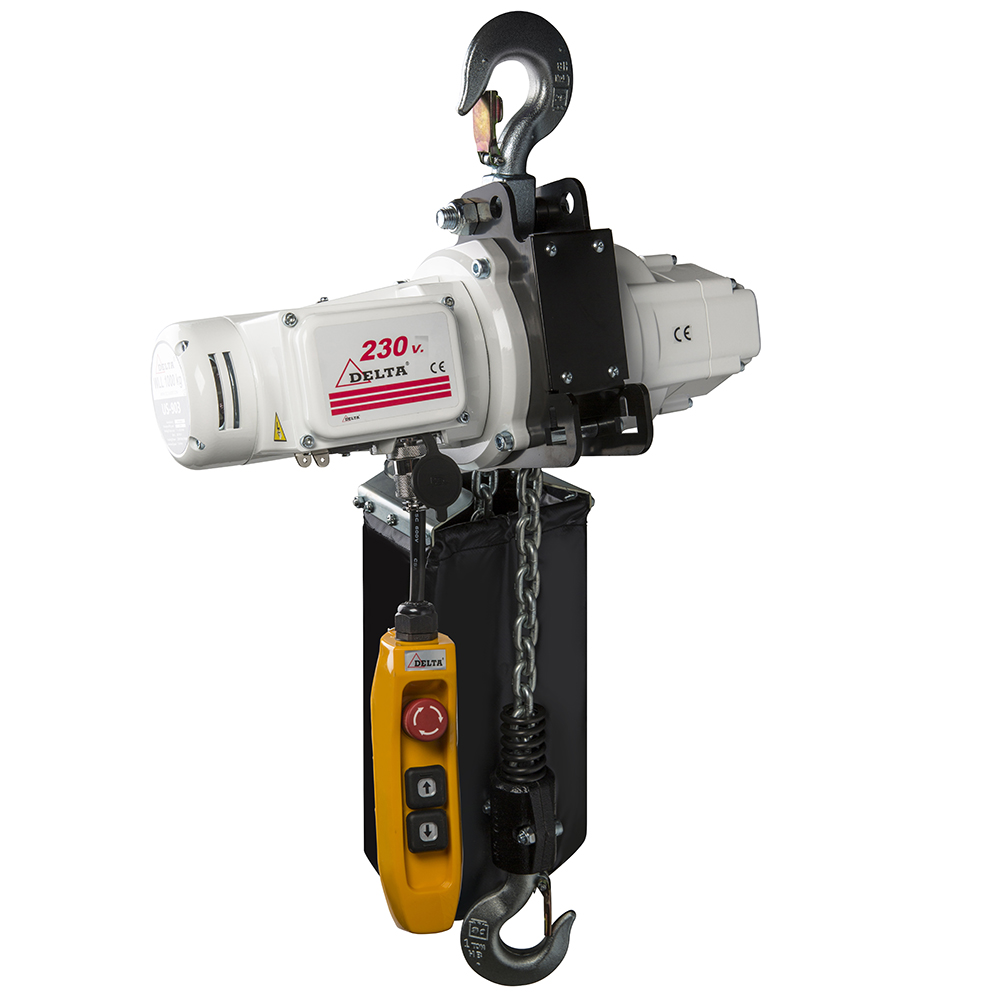Delta CZ.0.US.903.00.10 Electric chain hoist US - 230V - 1 ton - 10 meters