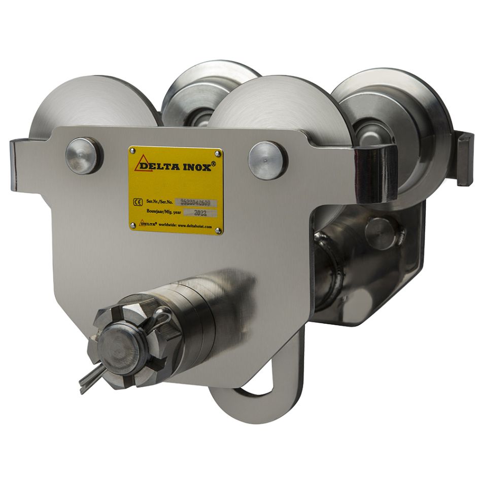 DELTA DSS.0.02605000 INOX Push trolley stainless steel 5 tons