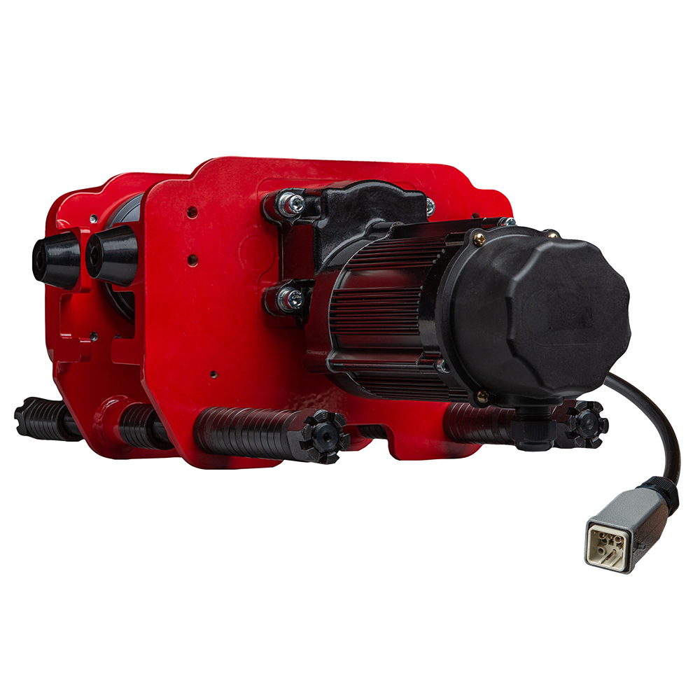 DELTA DH.0.DHM.01003 Electric trolley 400 Volt DET 1 ton double speed ...