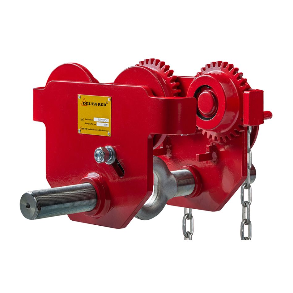 DELTA RED DR.0.02705000 Chain trolley 5 tons 2.5 meters operating height