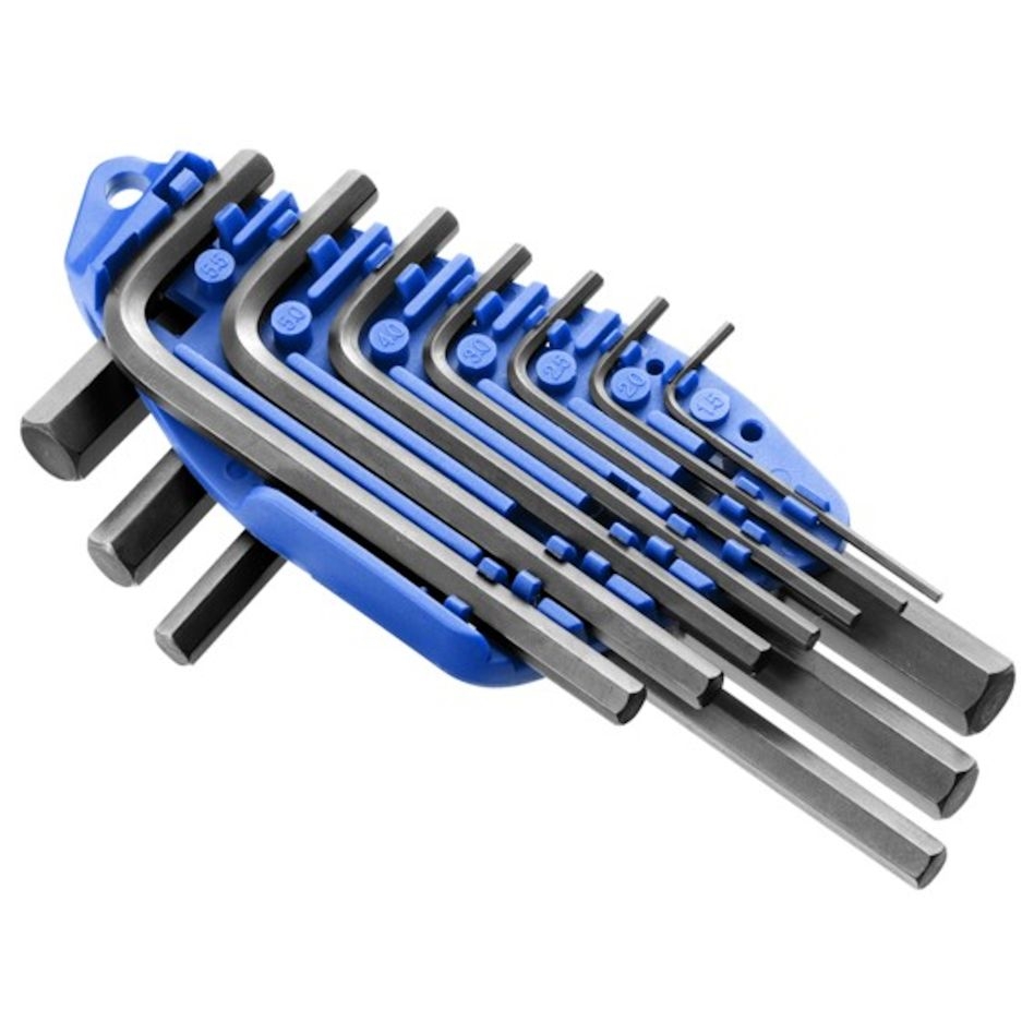 Facom Expert E069253 Set of 10-Str. 6-Sided Metric Allen Wrenches