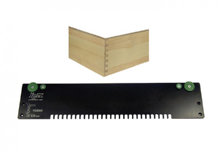 GRN Tools CMT300-T064 Mini half countersunk dovetail template 6.3 mm ...