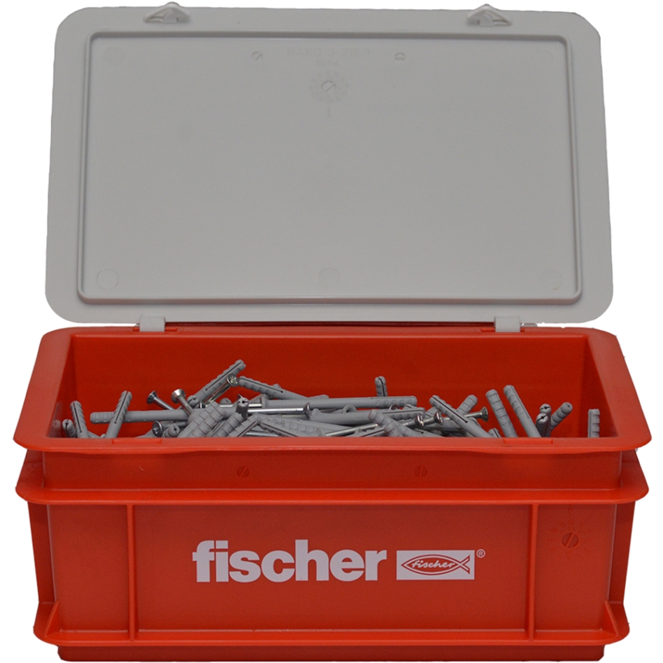 Fischer 523730 Nail plug N 8 x 80/40 S BOX with countersunk head 200 pcs