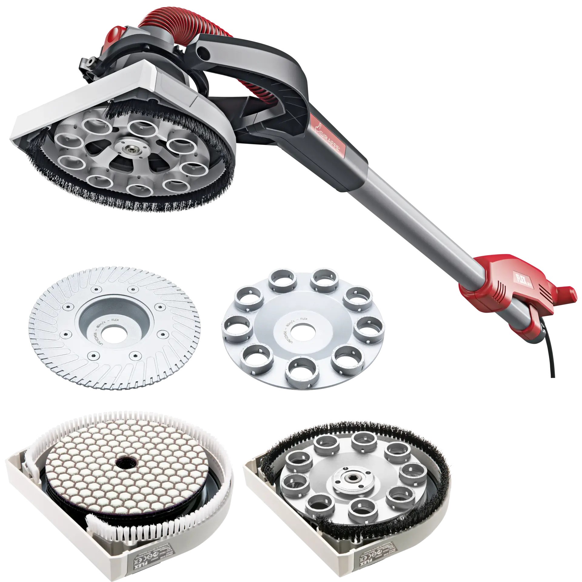 Flex-tools 532861 GDE 10 SET Thermo-Jet Giraffe Wall and ceiling sander ...