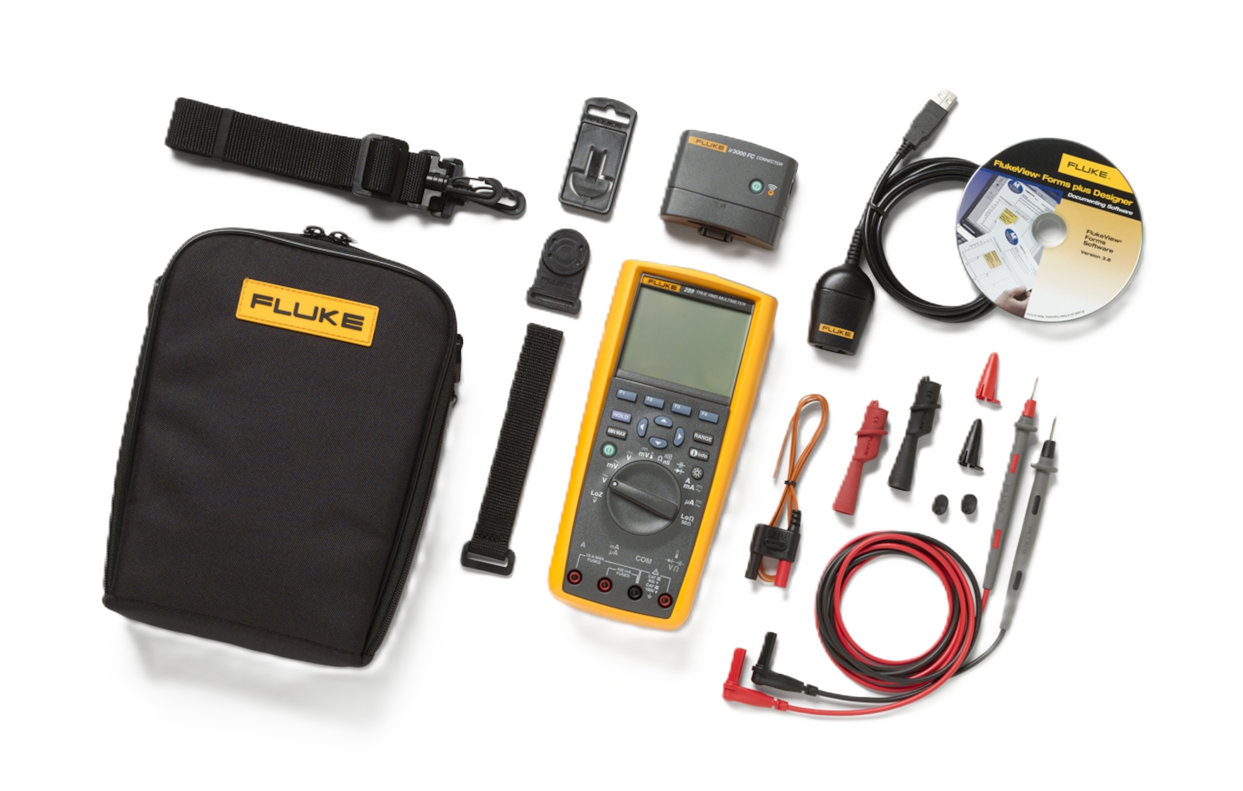 Fluke 4699325 FLK-289/FVF/IR3000 Fluke 289 and FlukeView Forms software ...