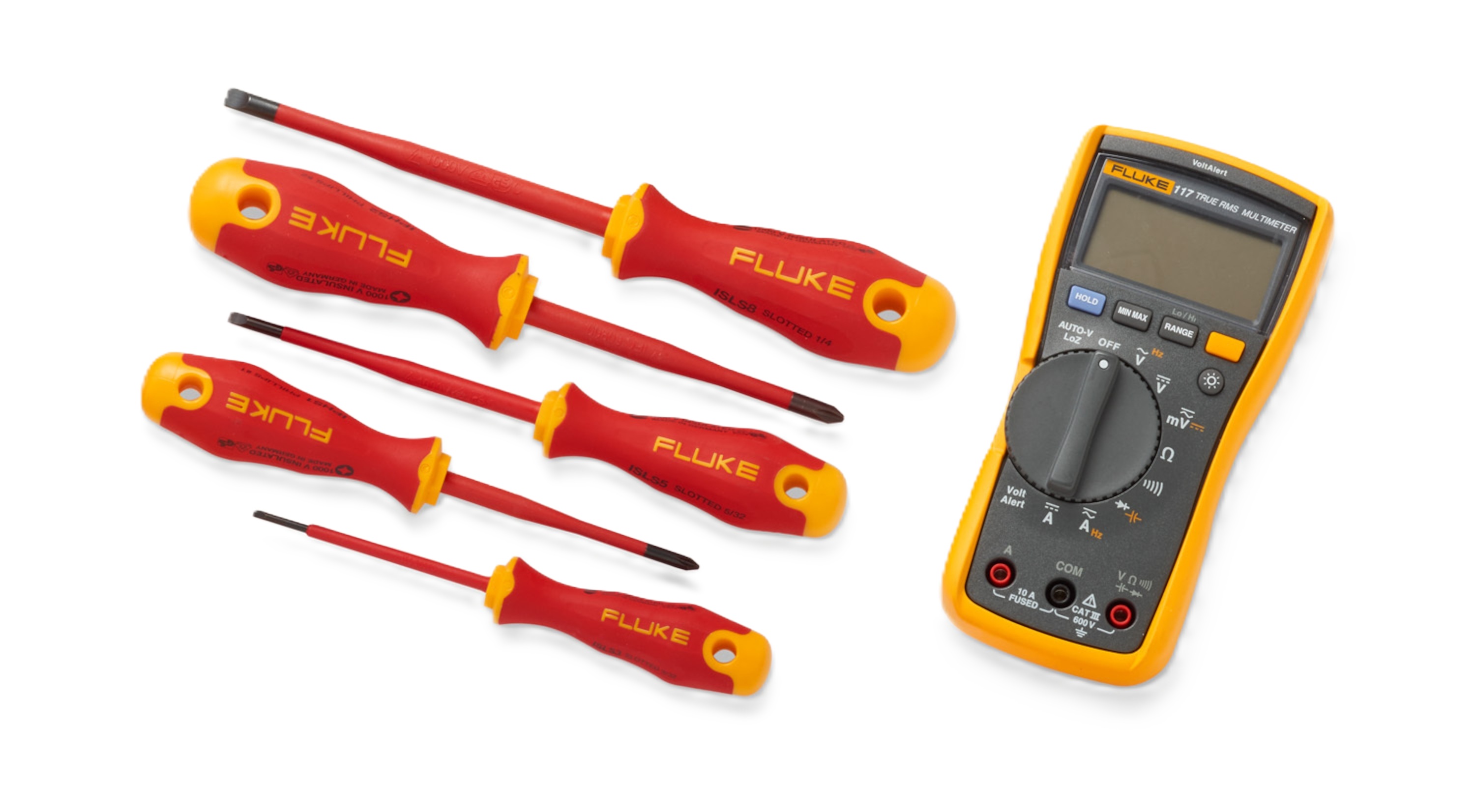 Fluke 40003895 IB117M Multimeter for electricians & 5 insulated ...