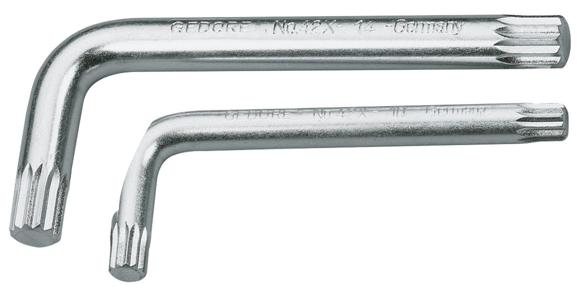 Gedore 6350570 42 X 14 Allen key XZN M14