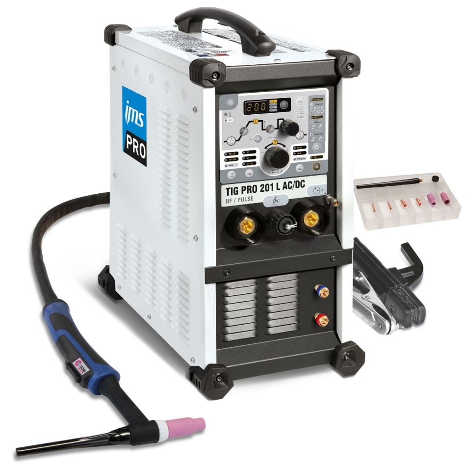 IMS 96757 Inverter Tig Pro 201 L Ac/Dc Liquid TIG AC/DC water-cooled ...
