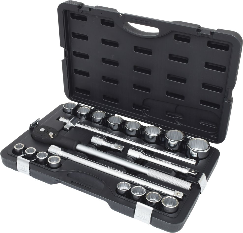 KS Tools 911.0751 3/4" socket wrench set 21-piece twelve-sided