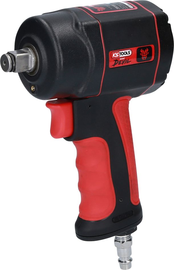 KS Tools 515.1315 1/2" THE miniDEVIL powerful pneumatic impact wrench ...