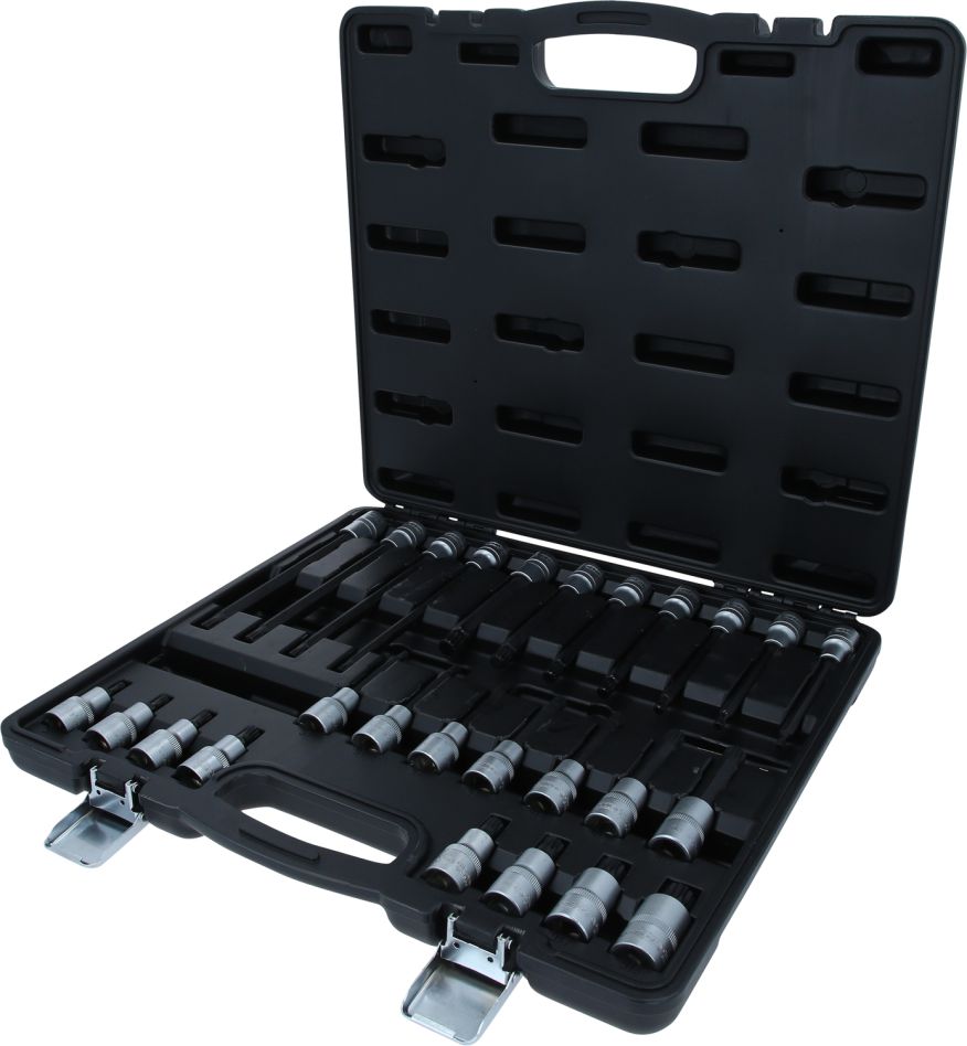 KS Tools 911.4540 1/2" bit socket set for multi-tooth (XZN) screws 26-piece