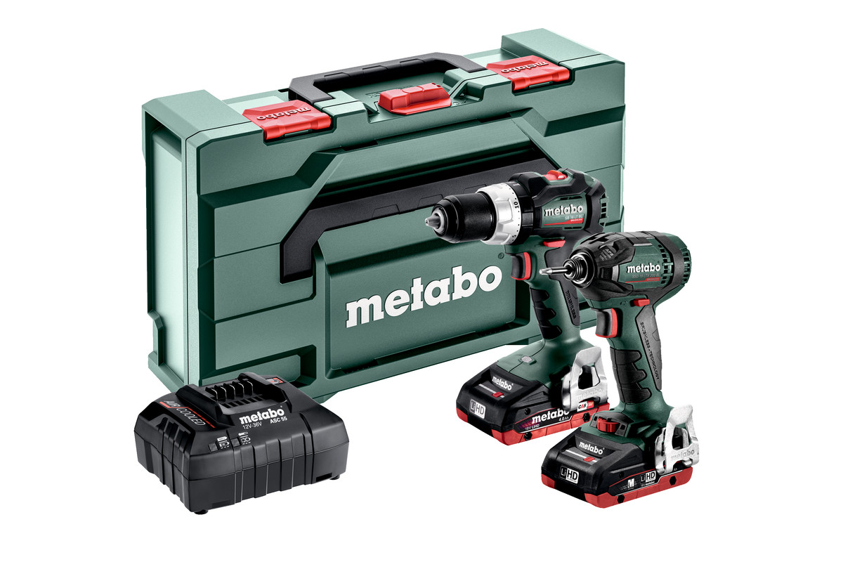 Metabo 685124000 Combo Set 2.1.12 18V 4,0Ah LiHD - SB18LT BL cordless ...