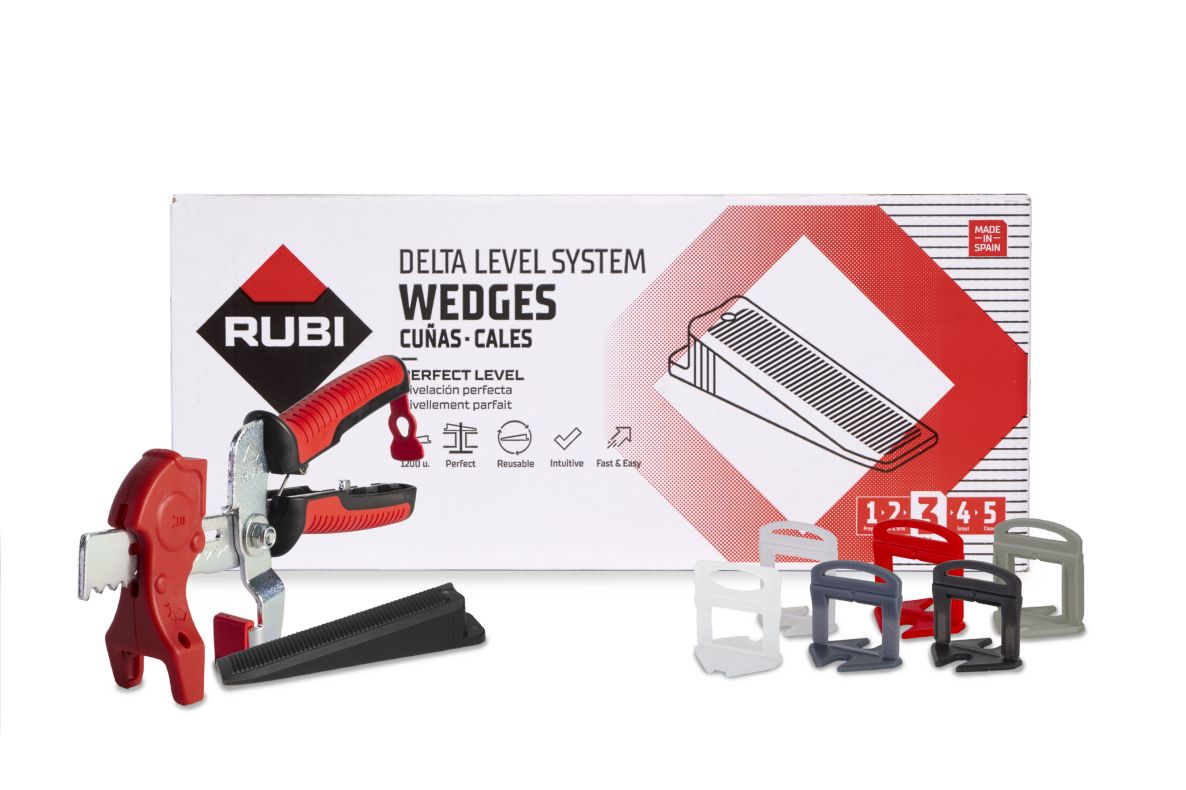 Rubi 6829 DELTA LEVEL SYSTEM Tile level clip 6-15mm 5mm ( 2400pcs )