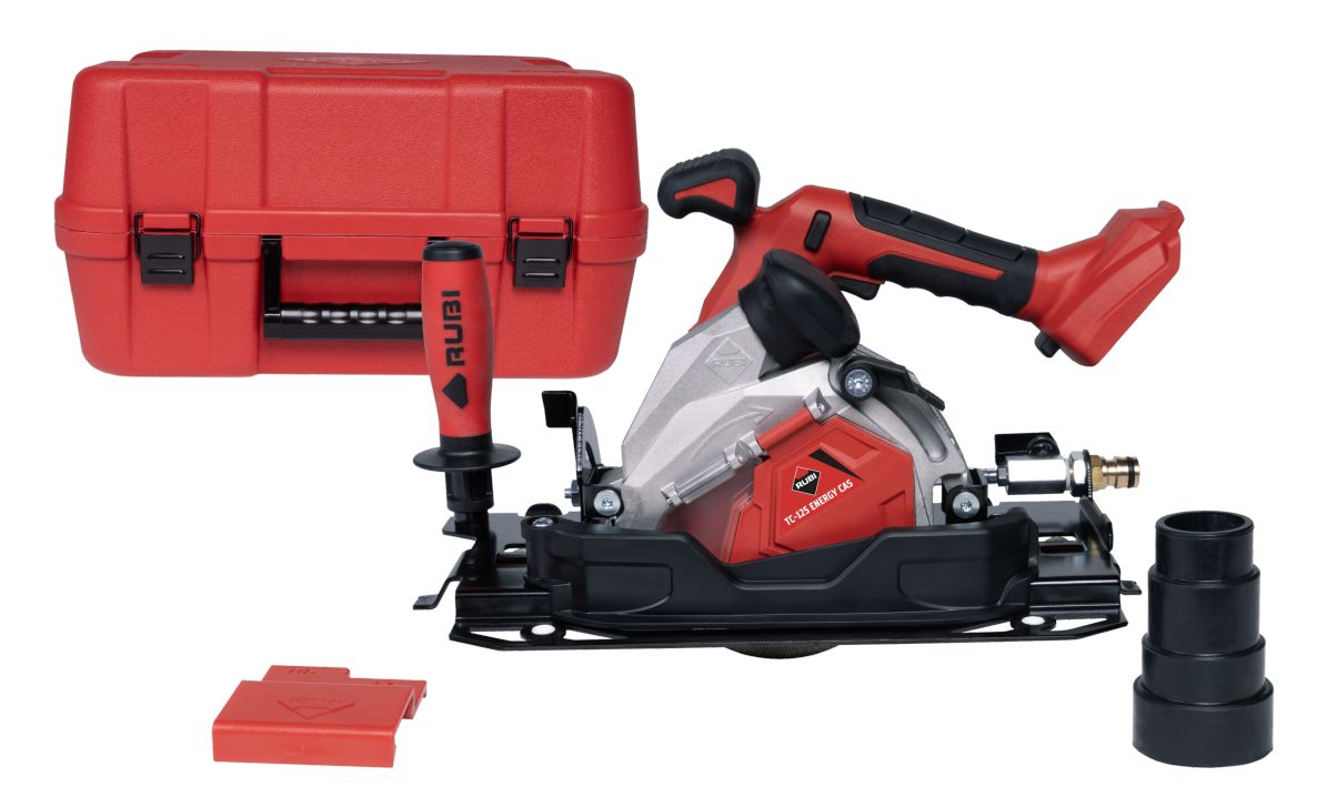 Rubi 52983 TC-125 ENERGY CAS Accu-Tile cutter excl. battery and charger