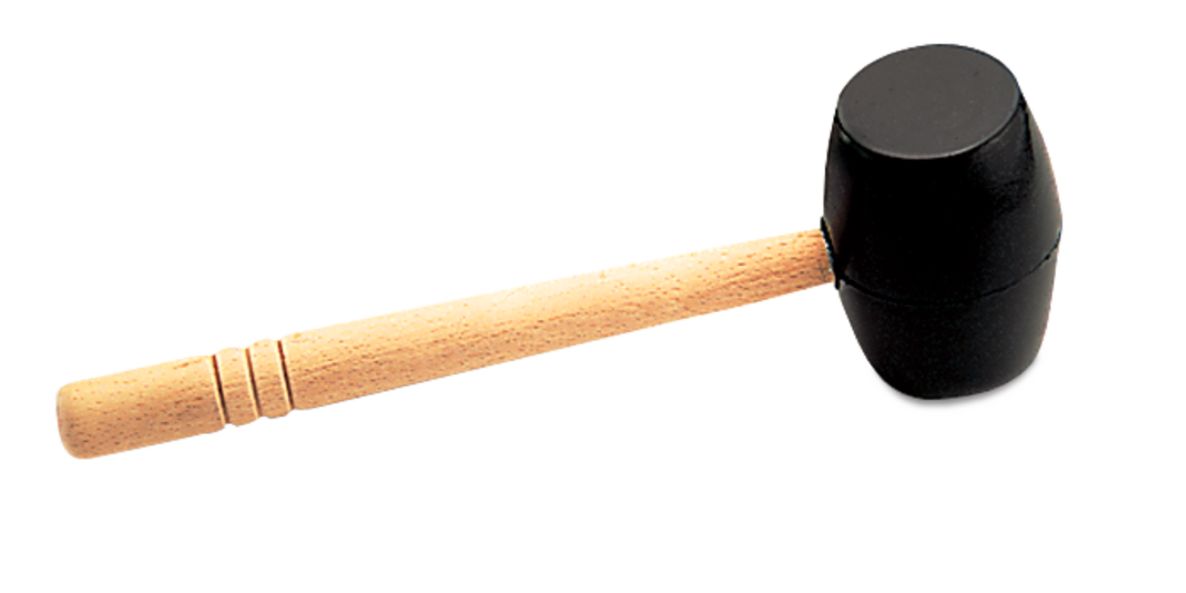 Rubi 65905 Rubber hammer black 500 gr