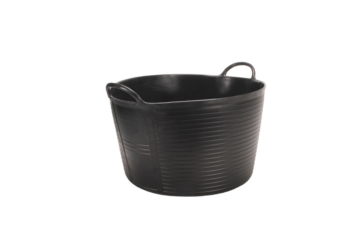 Rubi 88774 FLEXTUB No. 4 Reinforced plastic tub black 55L