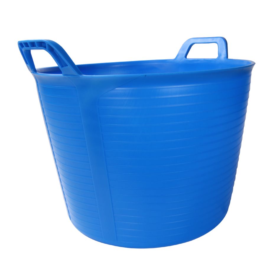 Rubi 88721 FLEXTUB No. 3 Reinforced plastic tub blue 40L