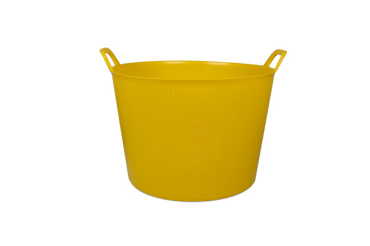 Rubi 88720 FLEXTUB nº. 3 Reinforced plastic tub yellow 40L
