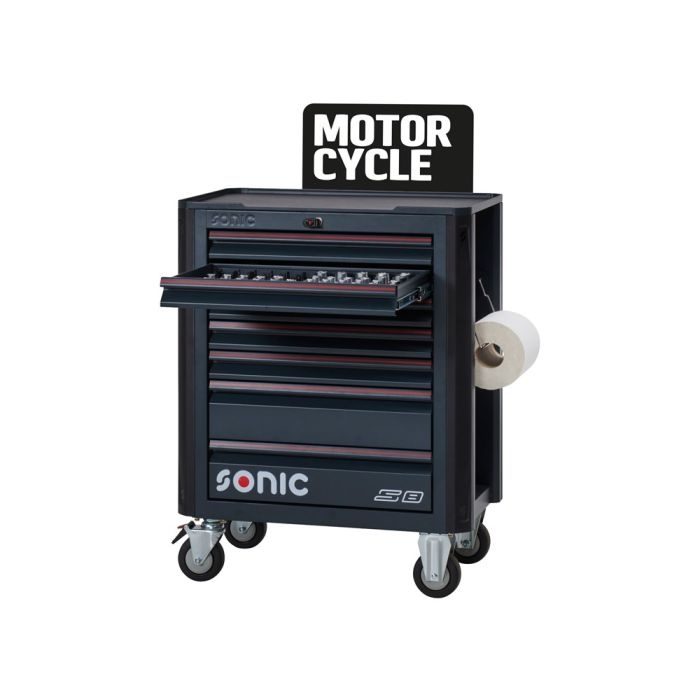 Sonic 725076 Tool trolley filled | NEXT S8 | 250-piece