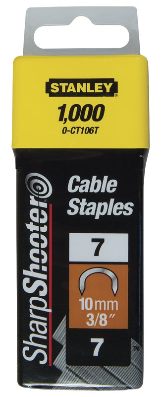 Stanley 1-CT106T Cramps 10mm Type 7 - 1000 Pieces