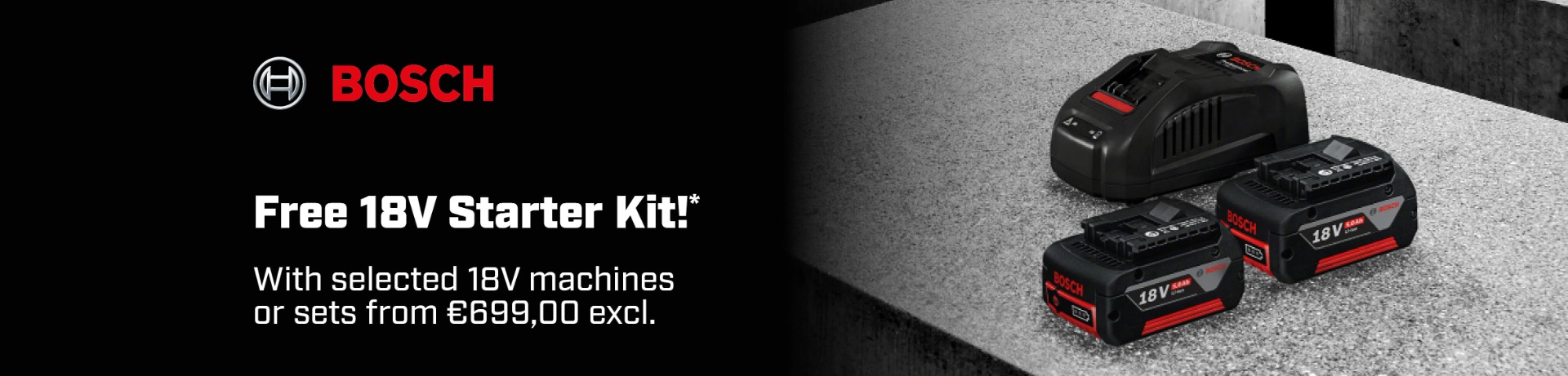 Bosch | Pro Deal 18V Starter Set