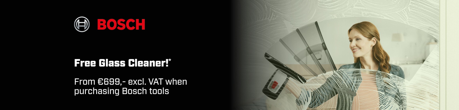 Bosch | Free Glass Cleaner!*