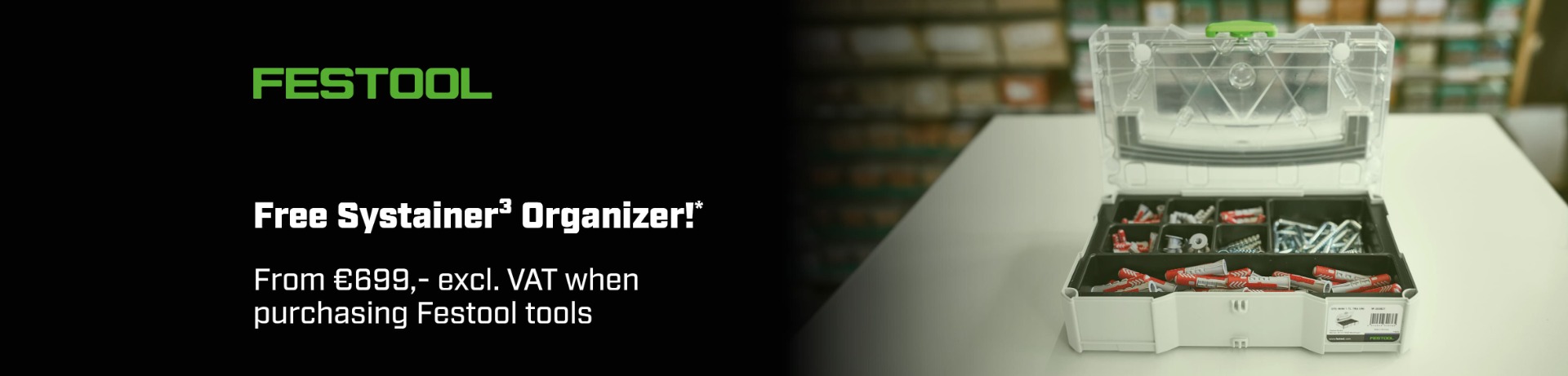 Festool | Free Systainer Organizer