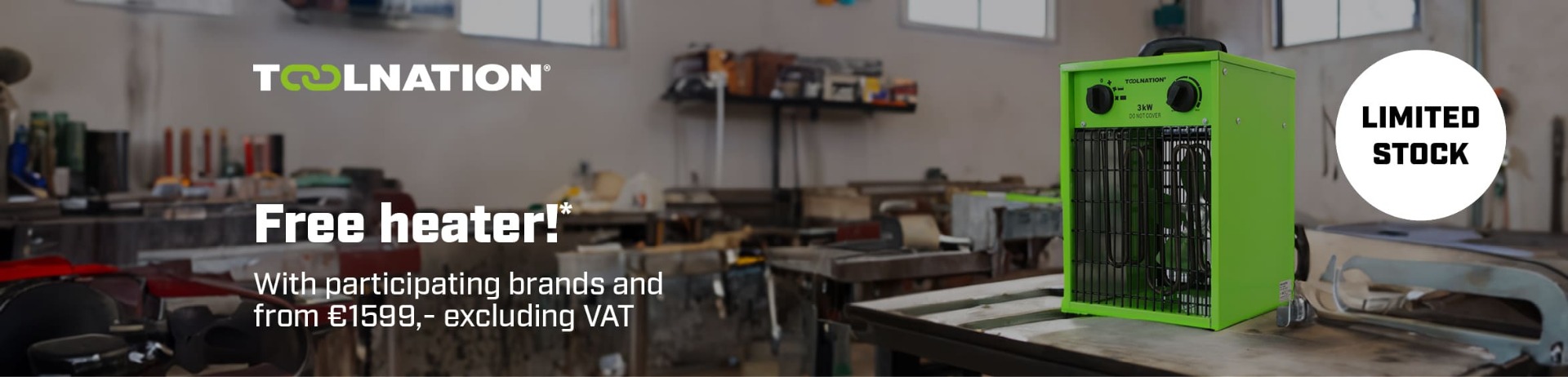 Free heater from Toolnation